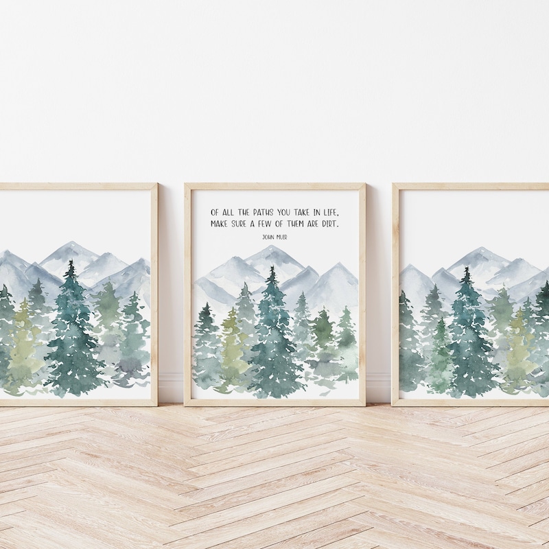 John Muir Wall Art - Etsy