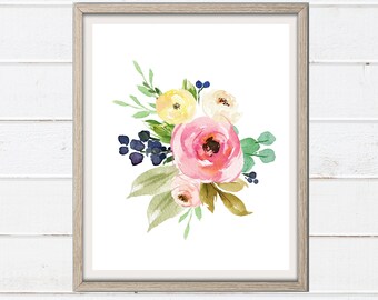 Nursery watercolor | Etsy