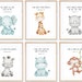 Set of 6 Safari Animal Prints Kid's Bible Verse Prints | Etsy