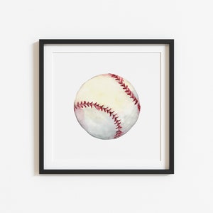 Set of 4 Square Sport Prints, Football Baseball Basketball, Printable ...
