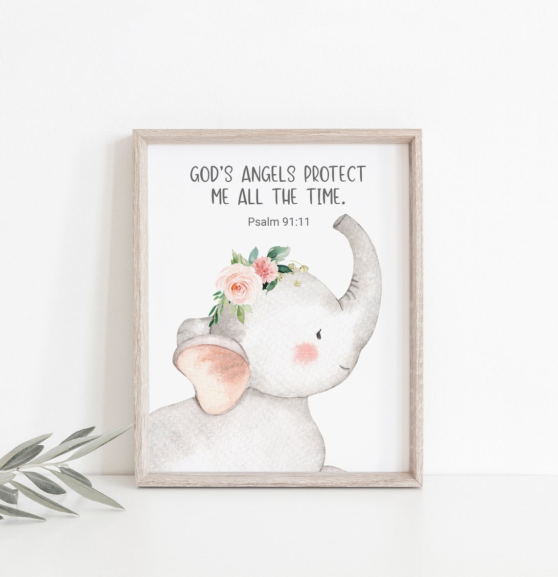 Kid's Bible Verses Prints Baby Girl Nursery Wall Art - Etsy