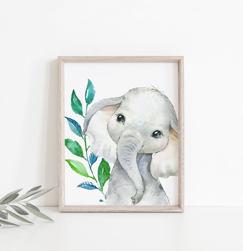 Babykamer Printen, Dieren Posters, Kinderkamer Decor, Baby Cadeau ...