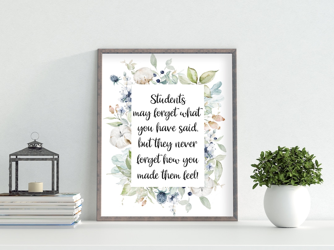 Teacher Appreciation Gift, Teacher Print, Retirement Gift, Special ...