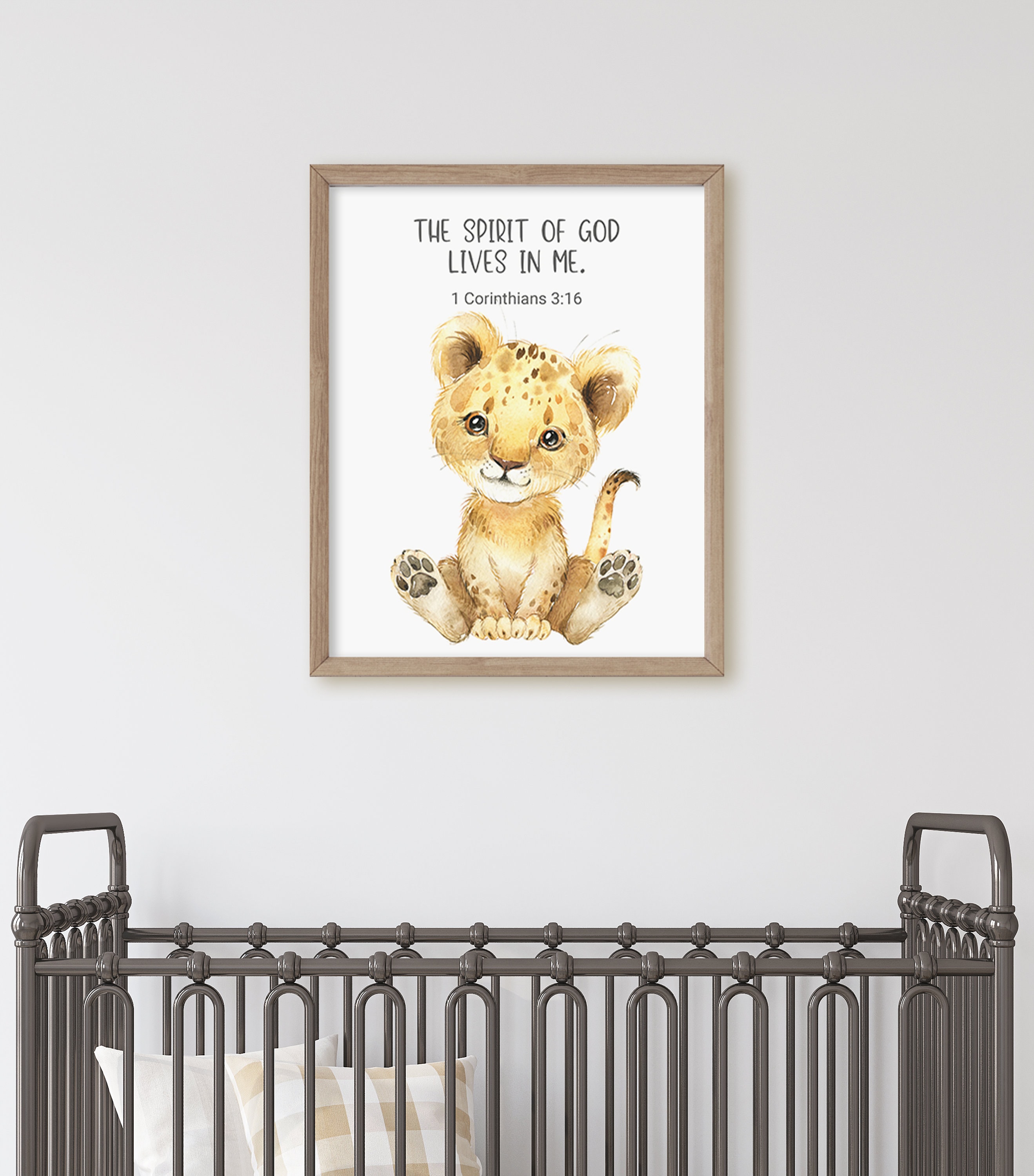 Kid's Bible Verses Prints Baby Boy Nursery Wall Art | Etsy