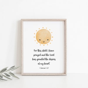 Bible Verse Rainbow, Baby Nursery Prints, Joshua 1:9 Nursery Bible ...