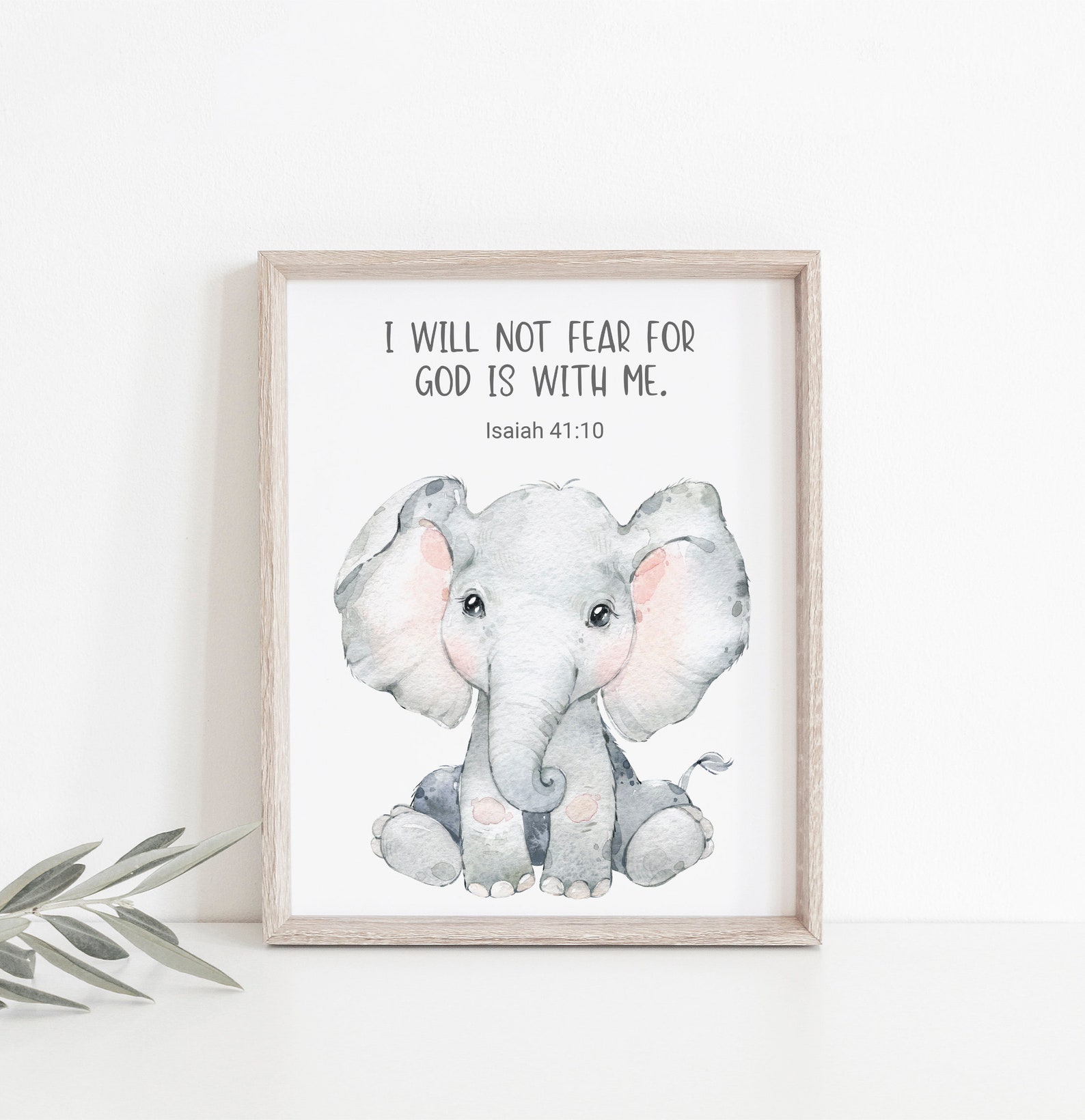 Kid's Bible Verses Prints Baby Boy Nursery Wall Art | Etsy