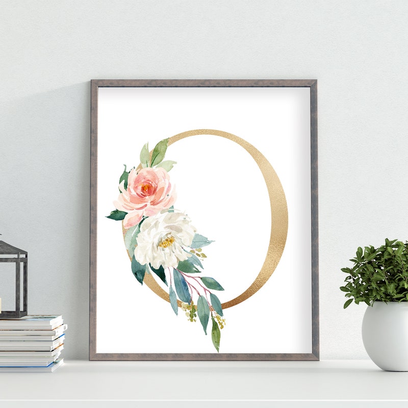 Monogram Letter O - Etsy