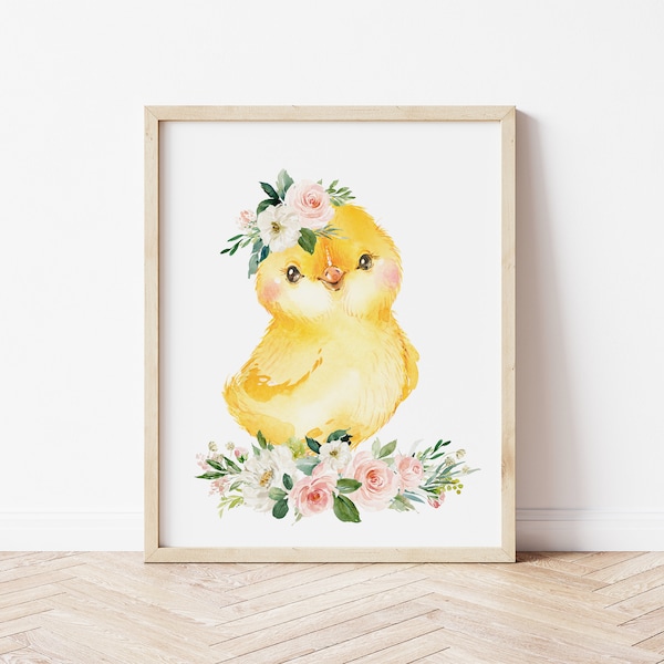 Chick Print - Etsy