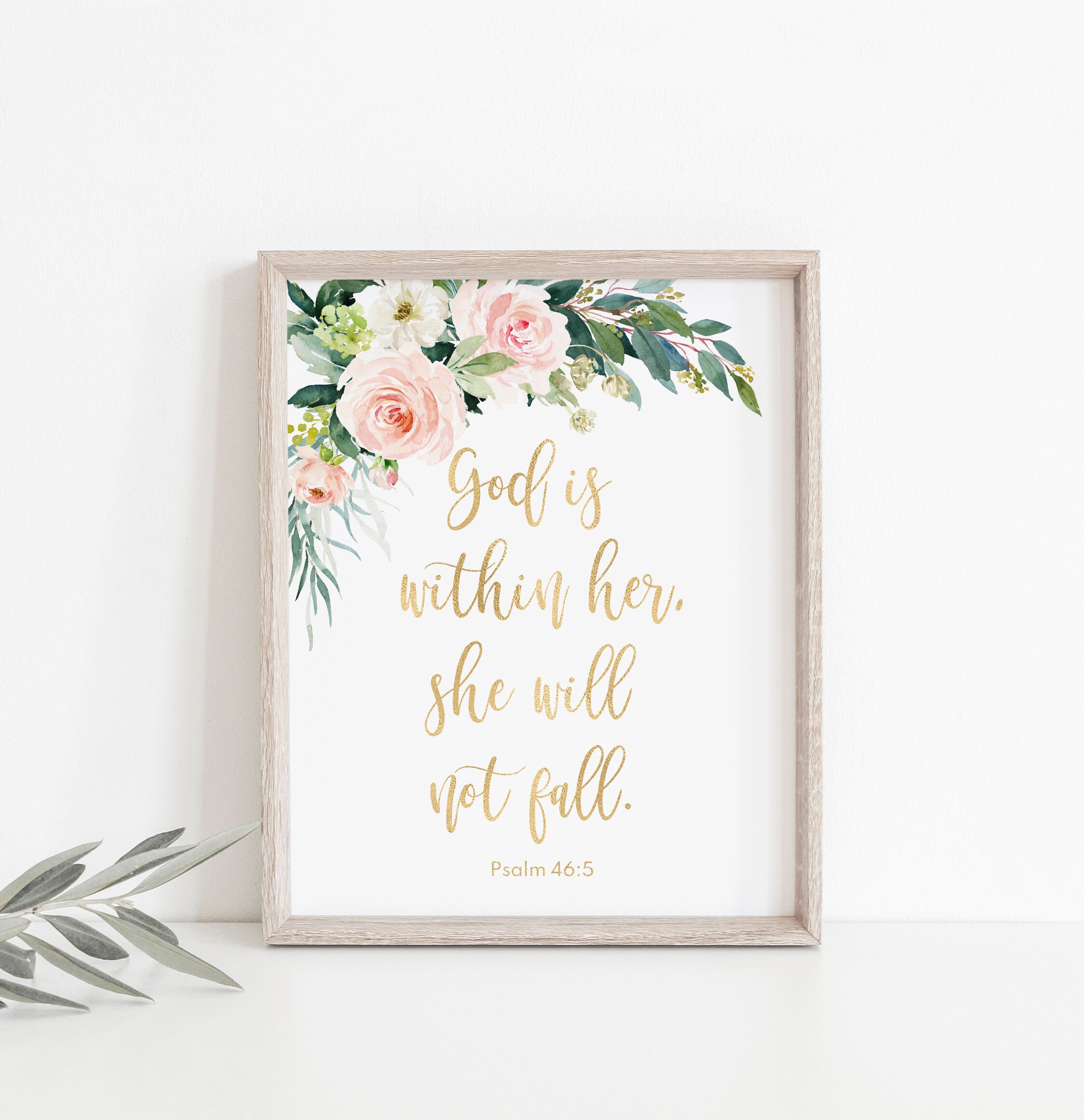 Baby Girl Nursery Bible Verses Christian Baby Gift Nursery - Etsy