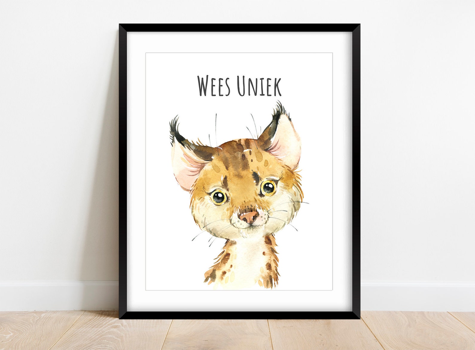 4 Bosdieren Printen Dieren Posters Kinderkamer Decor Baby | Etsy