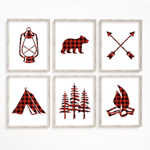 Camping Prints, Adventure Nursery, Wanderlust, Boys Room Wall Decor ...