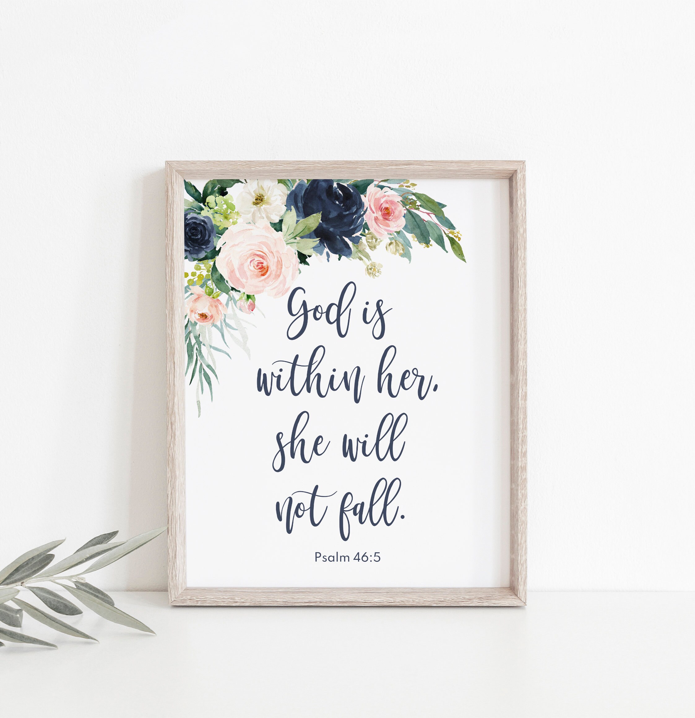 Baby Girl Nursery Bible Verses Christian Baby Gift Nursery - Etsy