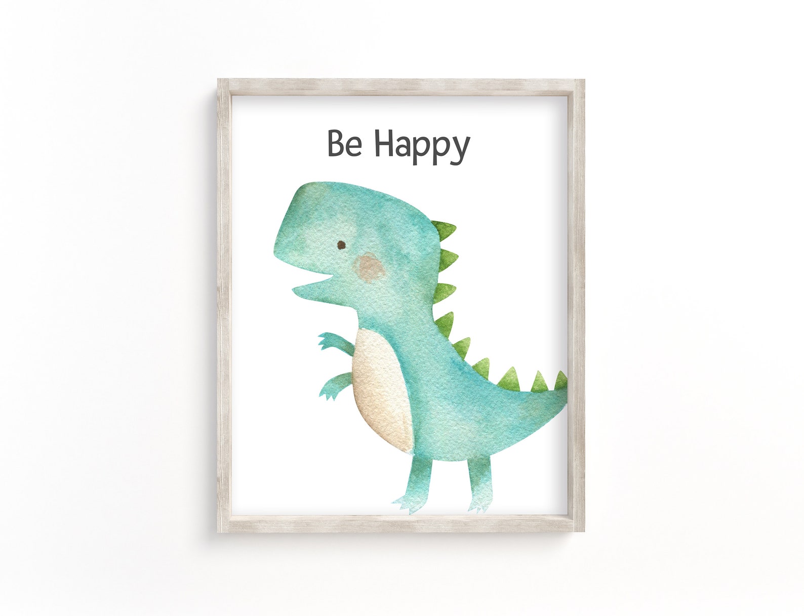 Set of 6 Boy Nursery Dinosaur Prints, Nursery Wall Art, Dinosaur Decor ...