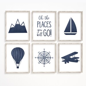 Wanderlust Nursery Decor, Adventure Nursery Wall Art, Travel Nursery ...