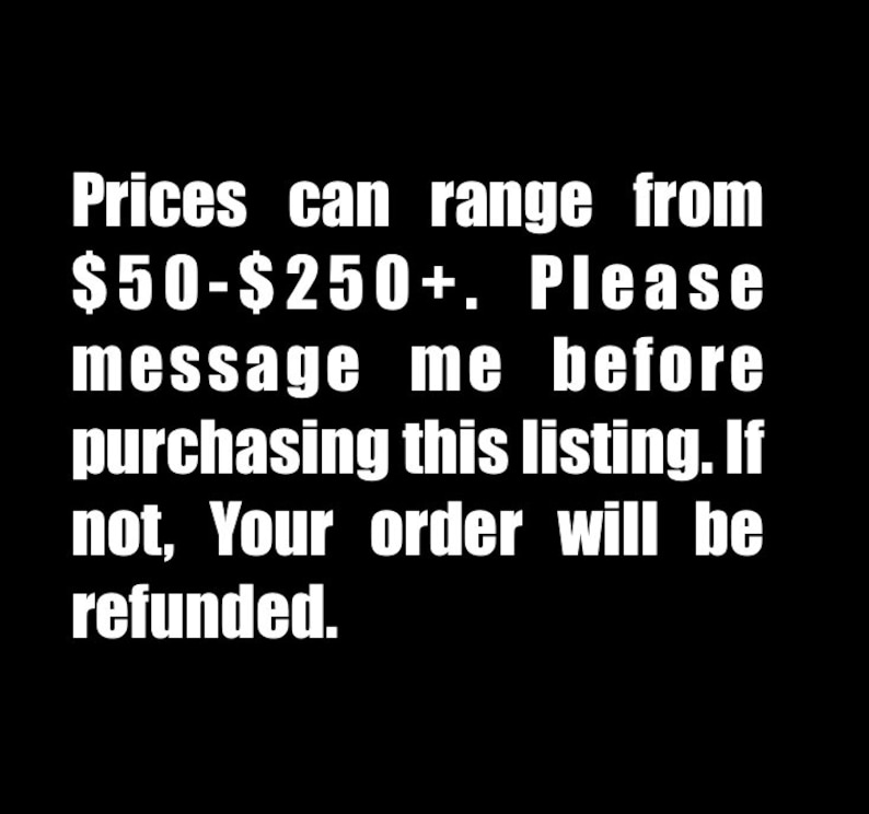 Custom Brand Pendants: FOR VIEWING ONLY (see Description for Info) - Etsy