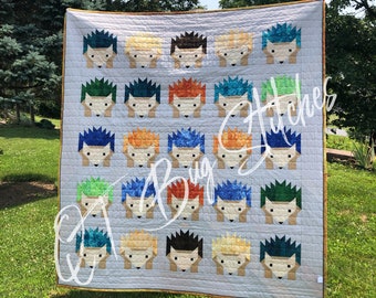 Hedgehog Quilt | Etsy
