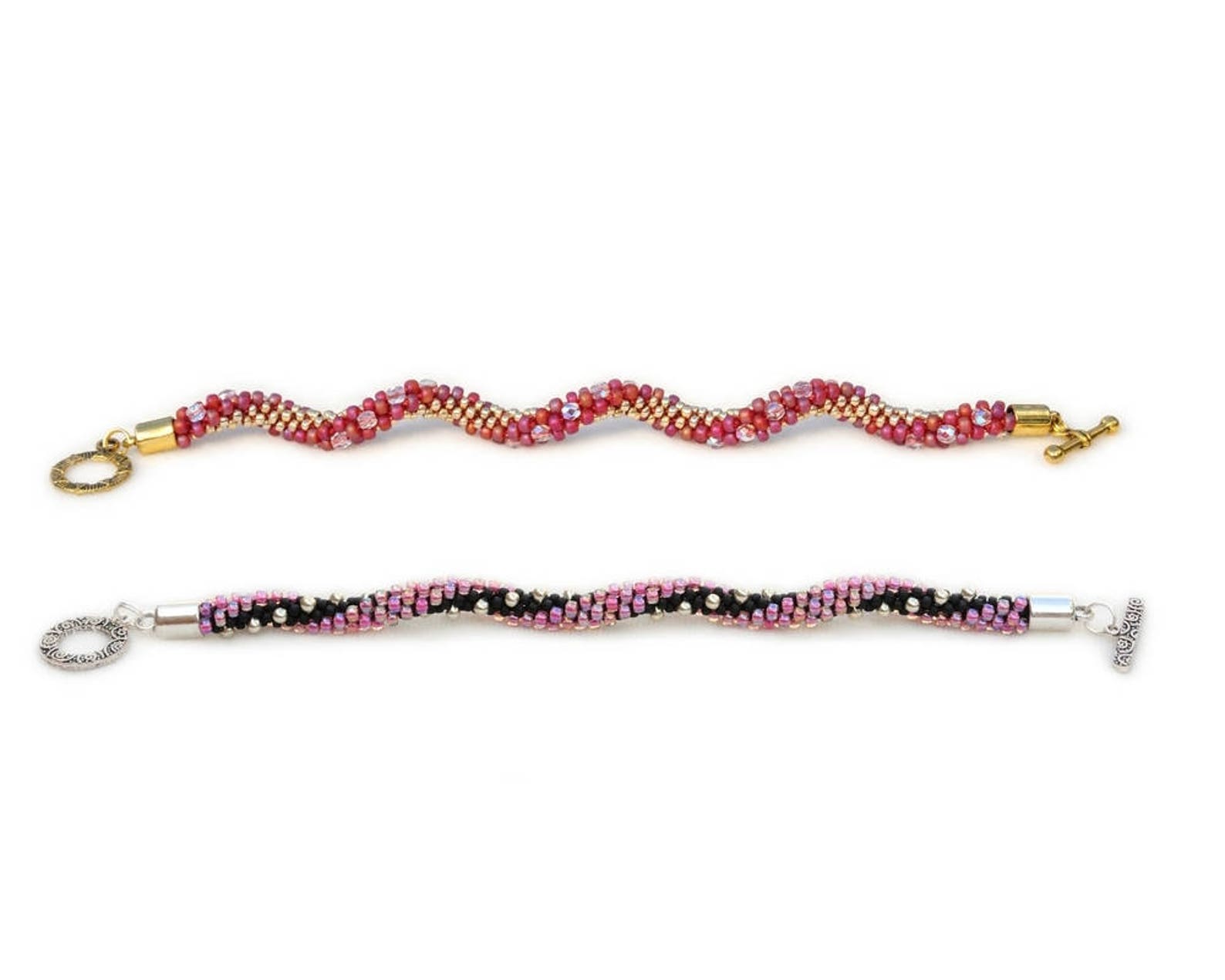 PDF Beaded Kumihimo Pattern Curly Kumihimo Bracelet | Etsy