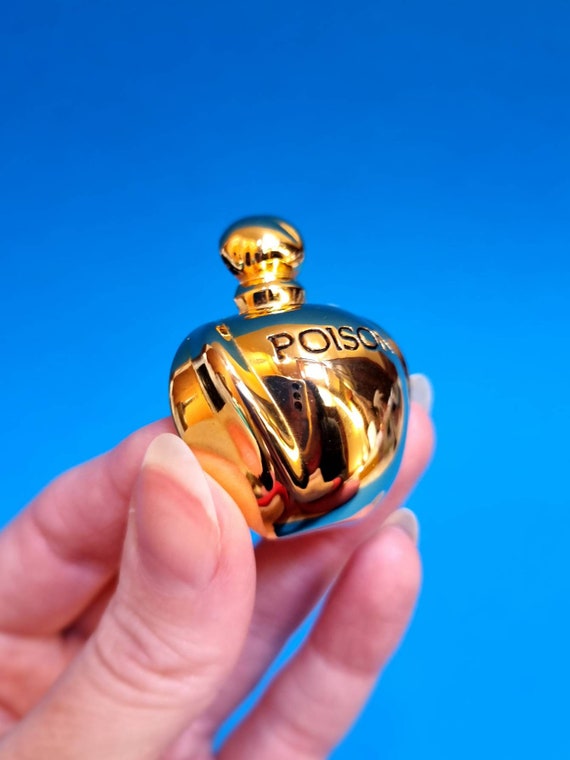 Christian Dior Poison, 80s vintage gold plated perfum… - Gem