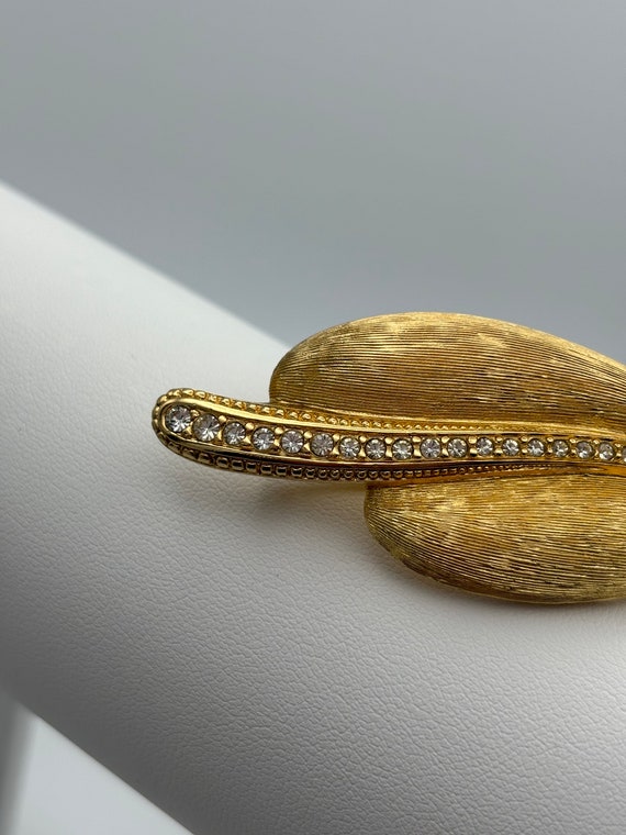 Christian Dior, 80s vintage gold plated & clear cryst… - Gem