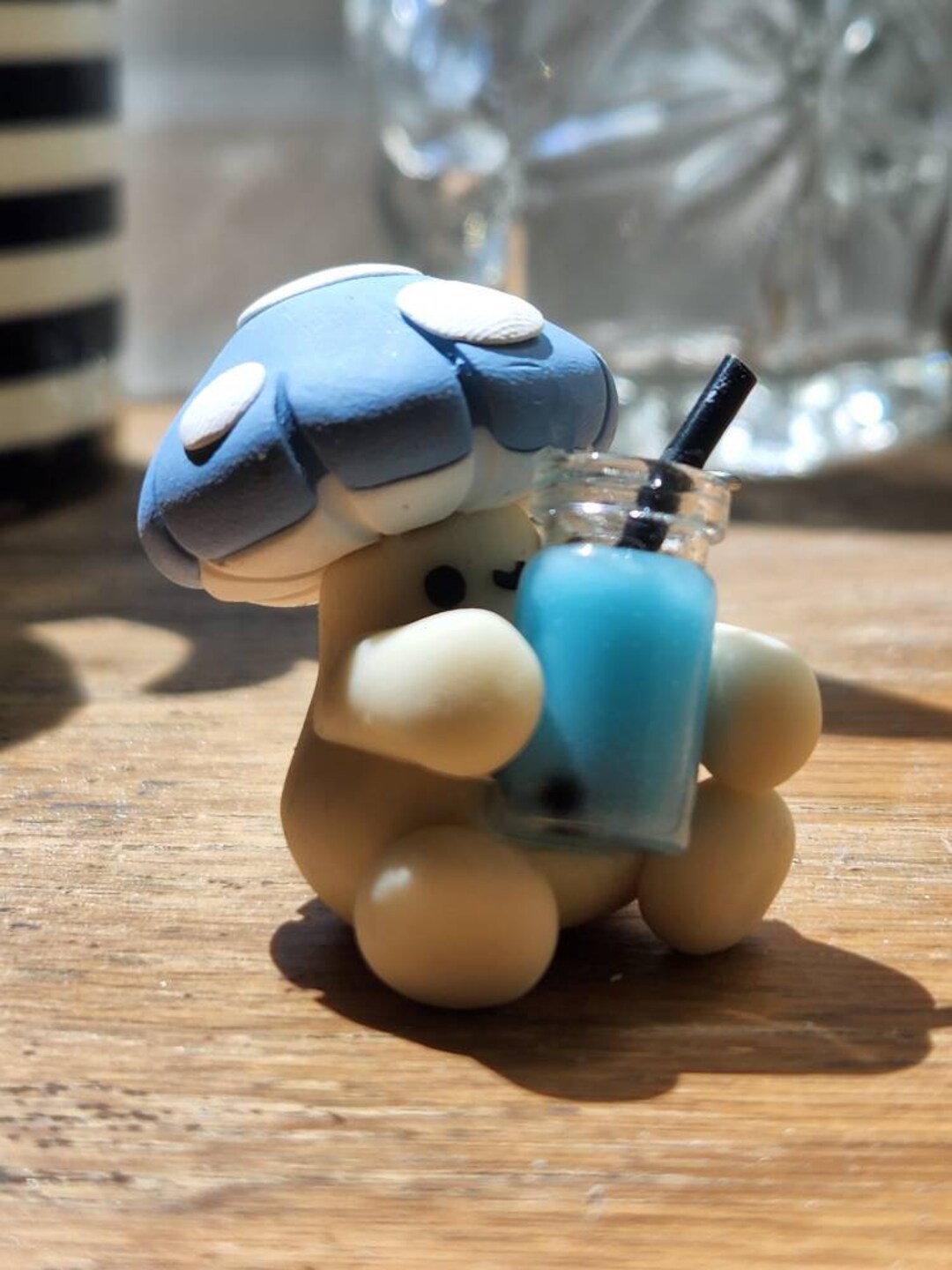 Blue Boba Mushroom - Etsy