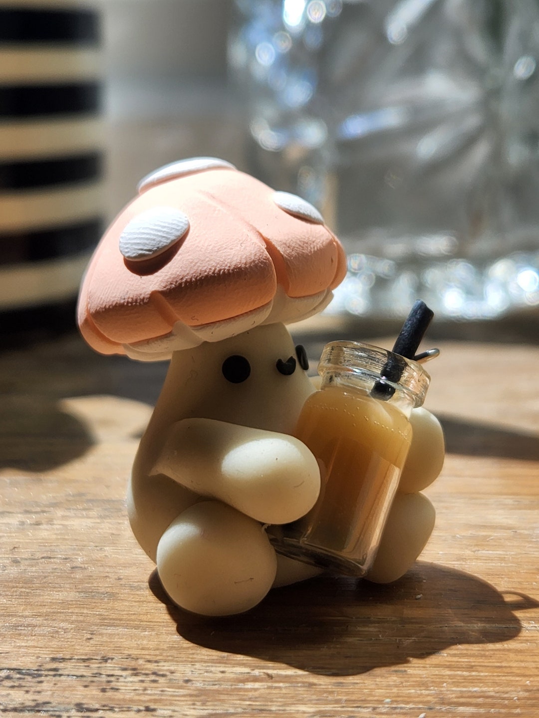 Orange Boba Mushroom - Etsy