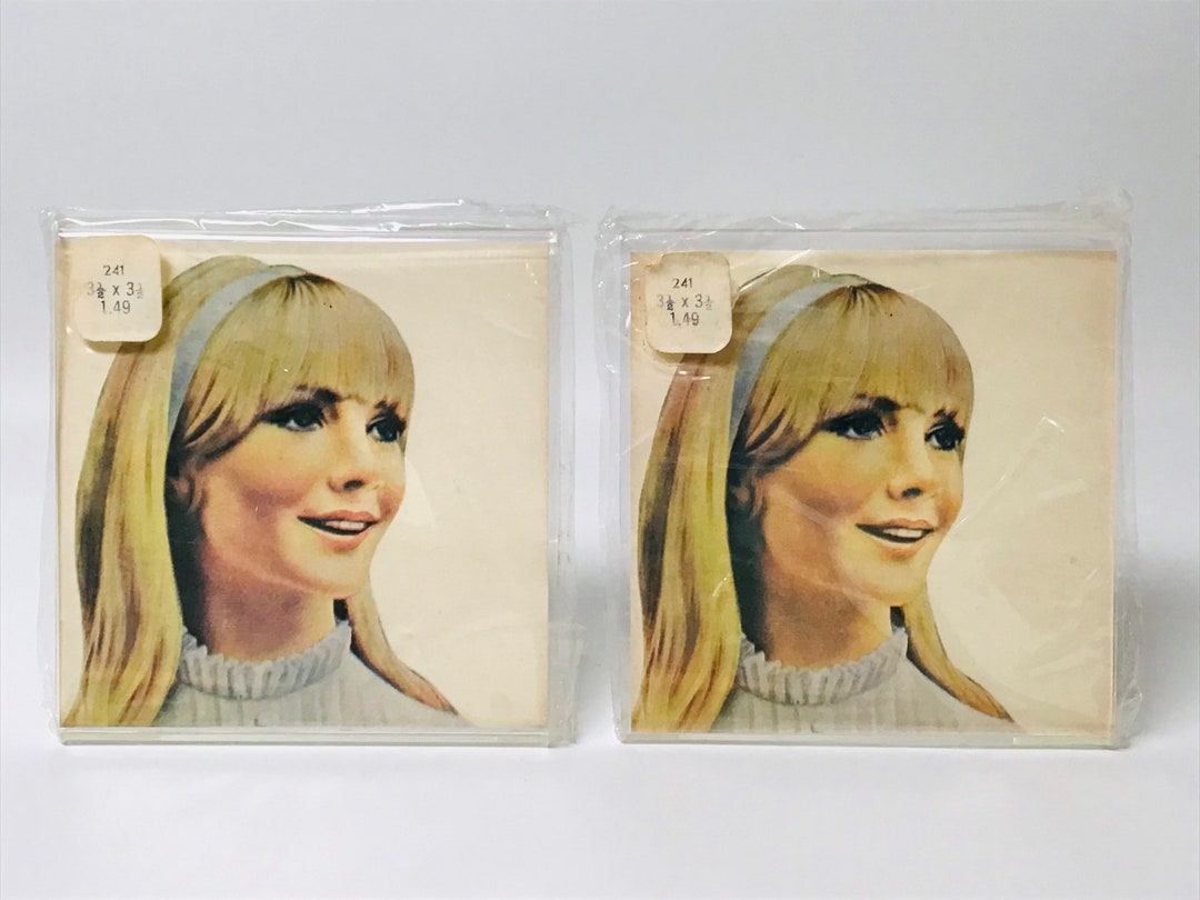 Vintage 60s Clear Standing Picture Frames - Etsy