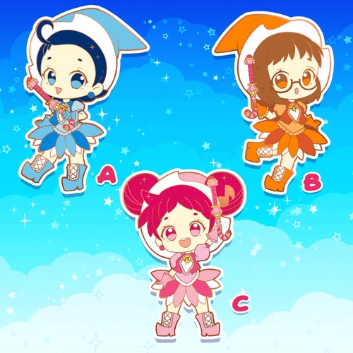 Ojamajo Doremi Magical Girl Enamel Pin Collection - Etsy