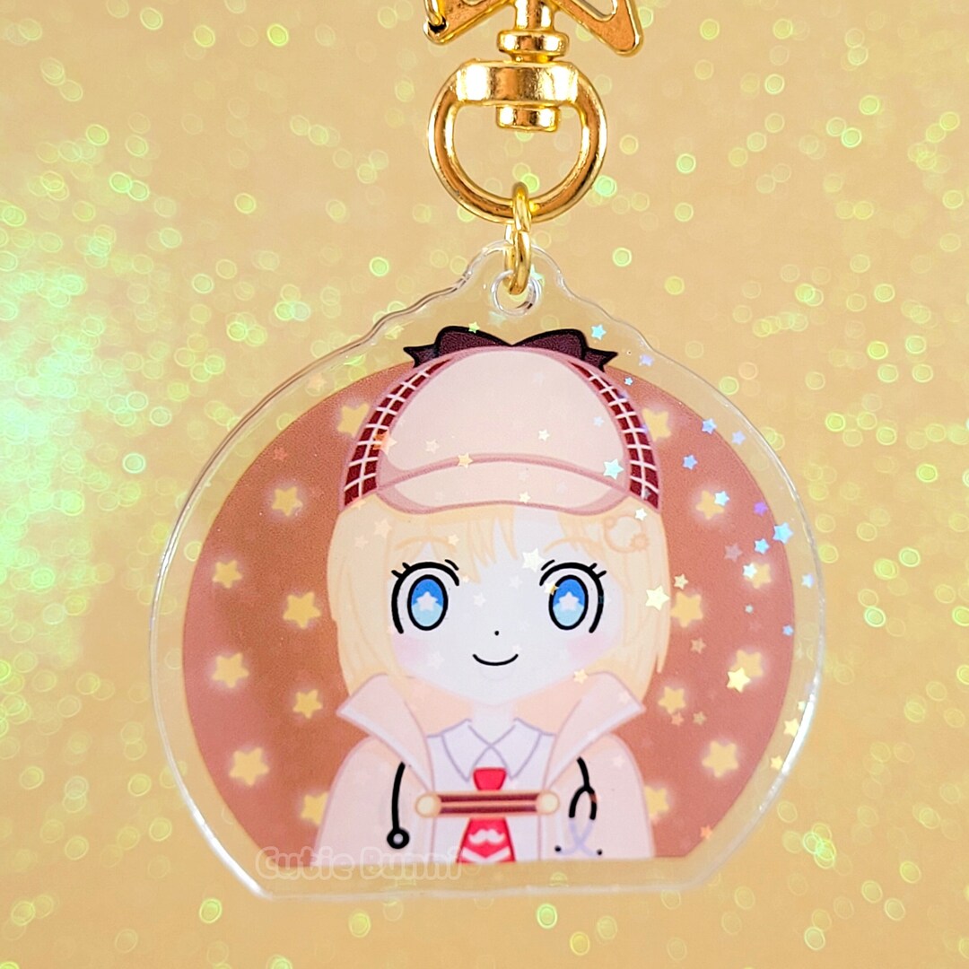 Amelia Watson Acrylic Charm Keychain - Etsy