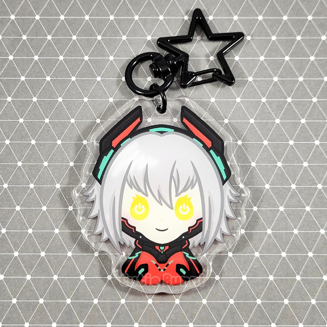 Zentreya Acrylic Charm Keychain | Vshojo Vtuber - Etsy