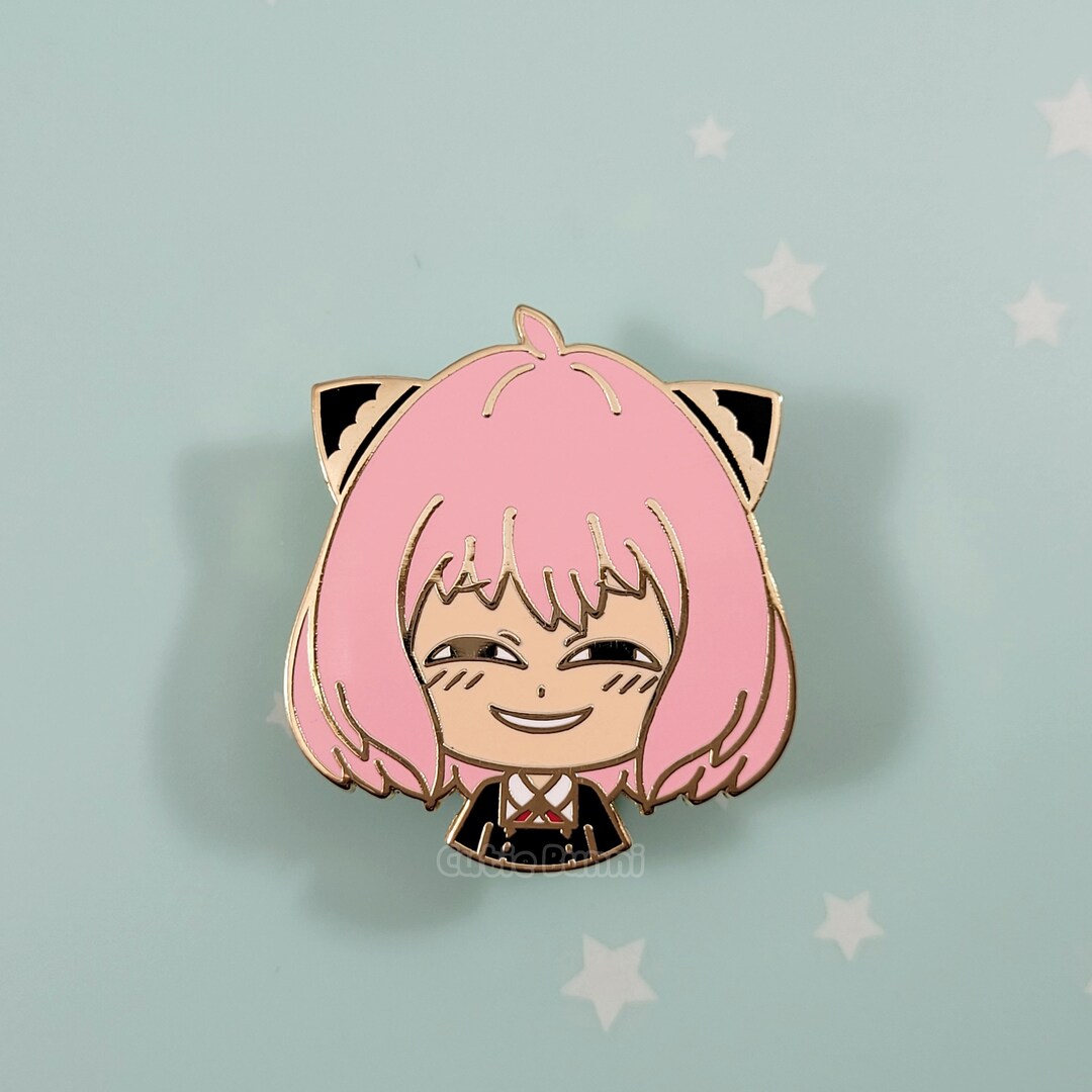 Anya Enamel Pin - Etsy