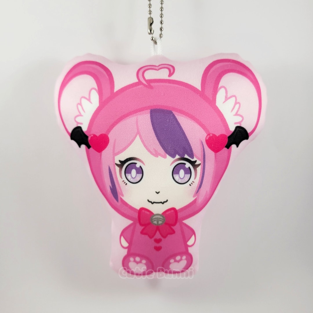 Ironmouse Onesie Squishy Pillow Keychain | Vshojo Vtuber Streamer - Etsy