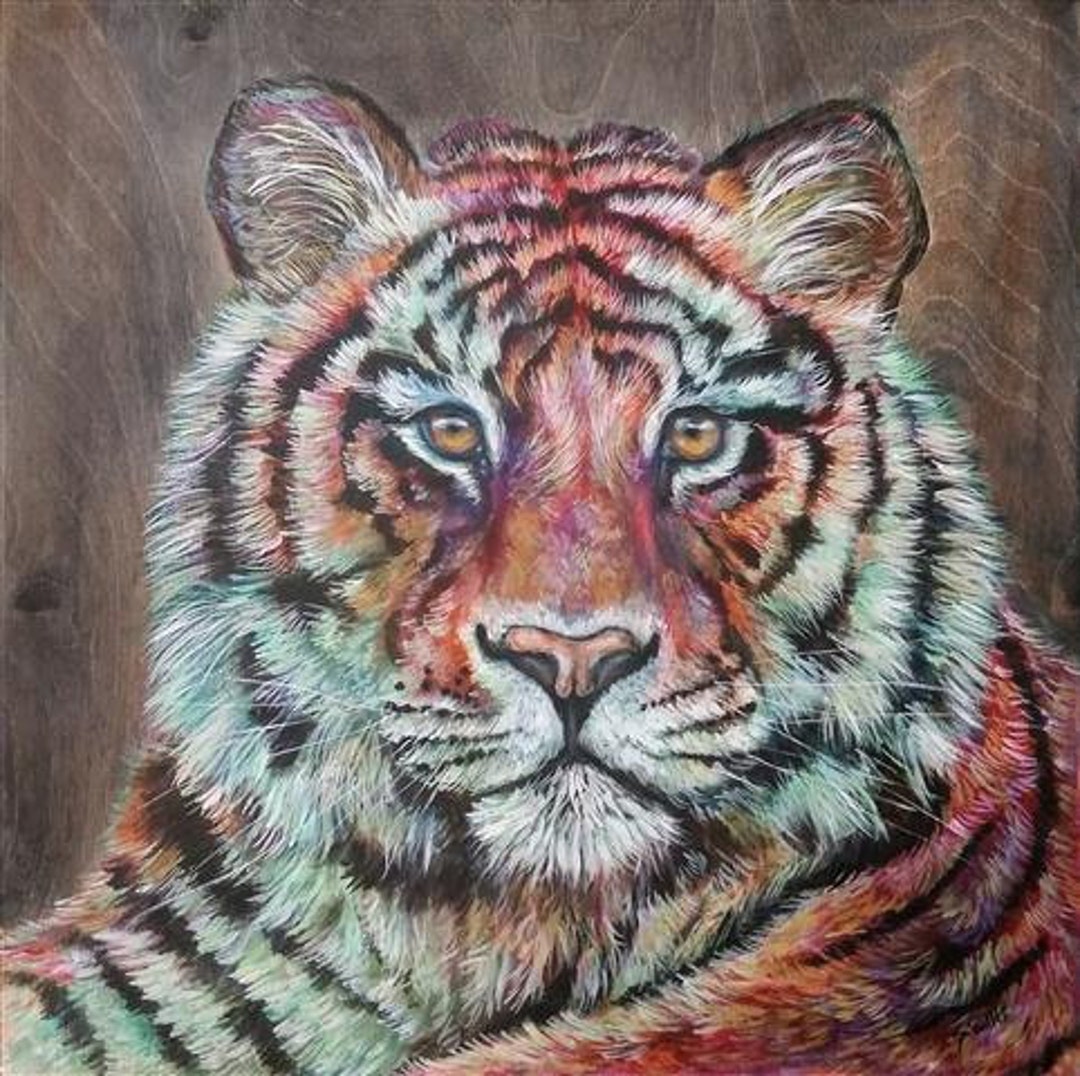 Bengal Soul - Tiger Art Print (shelby Willis Spirit Animal Collection ...
