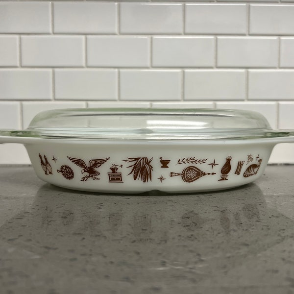 Pyrex Early American - Etsy