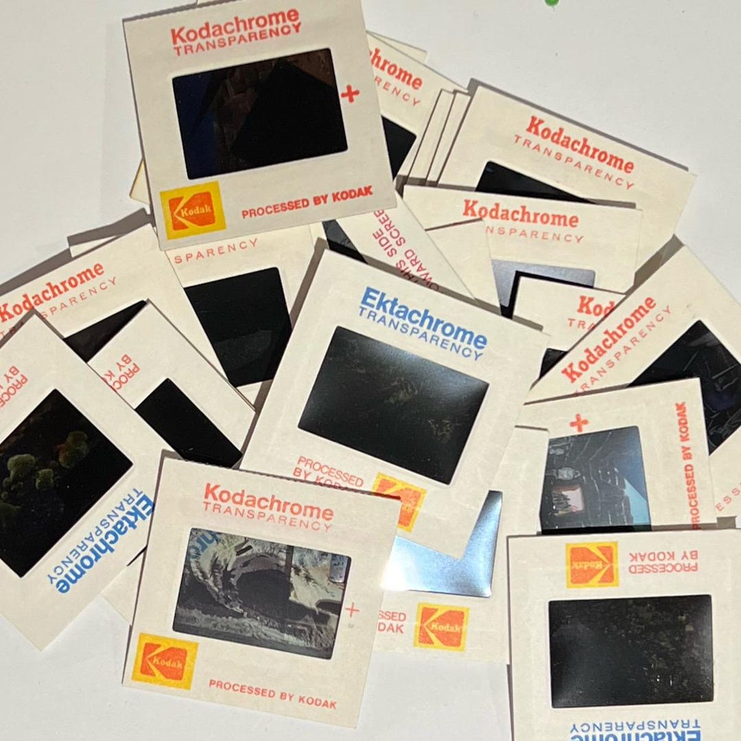 24 Vintage Kodak Photograph Slides. Ektachrome. Junk Journal Supply - Etsy