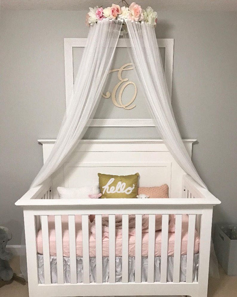 Custom Flower Canopy Bed Canopy Floral Canopy Reading | Etsy