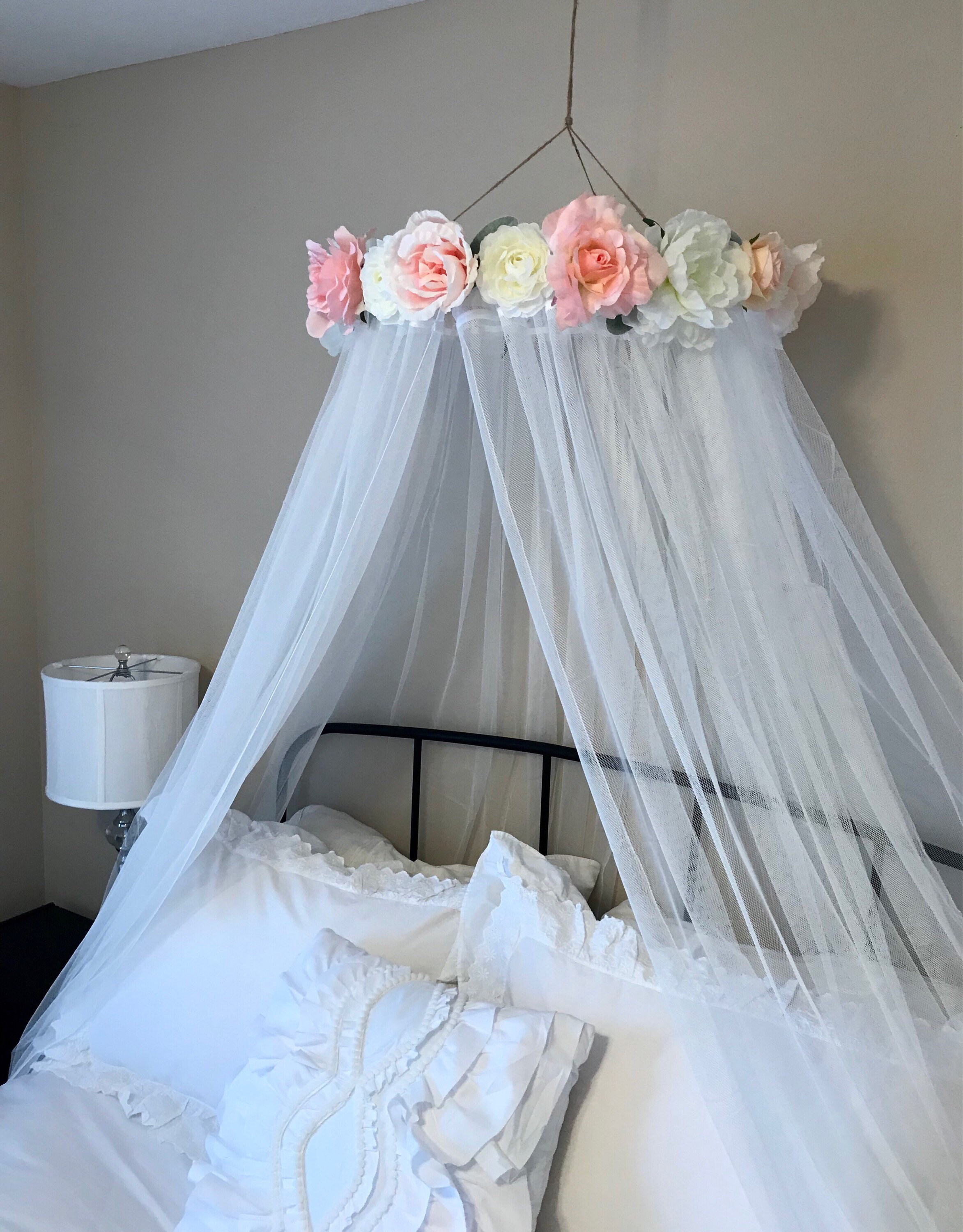 Custom Flower Canopy Bed Canopy Floral Canopy Reading | Etsy