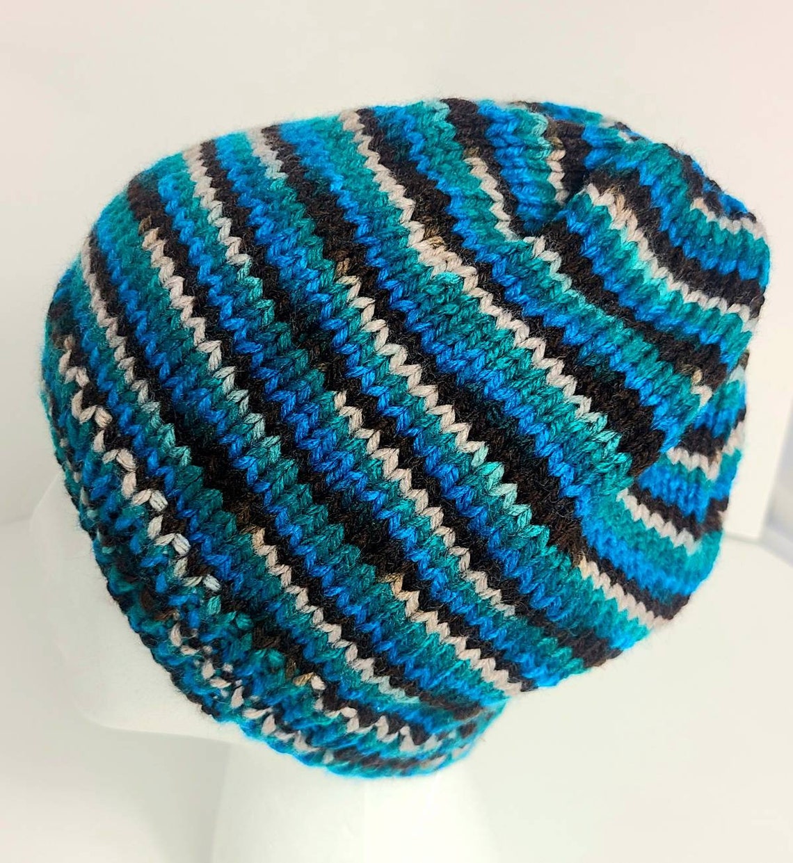 Ready to Ship! Multi Color Knit Beanie. Fits Teen to Small Adult - Etsy