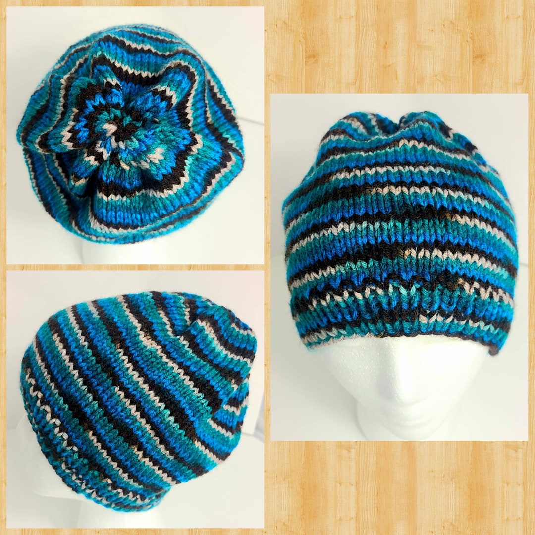 Ready to Ship! Multi Color Knit Beanie. Fits Teen to Small Adult - Etsy