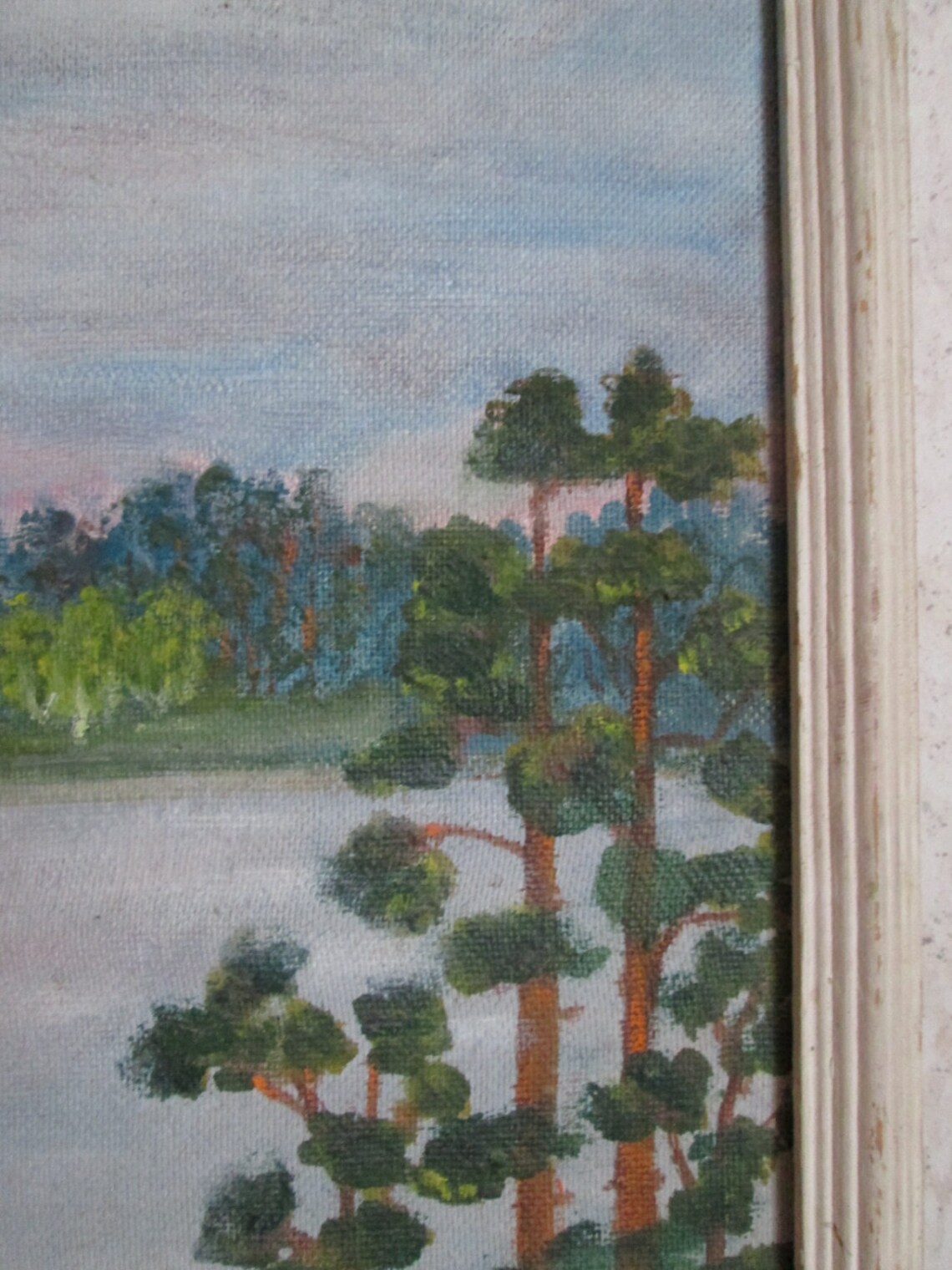 Oil Painting on Cardboard - Etsy