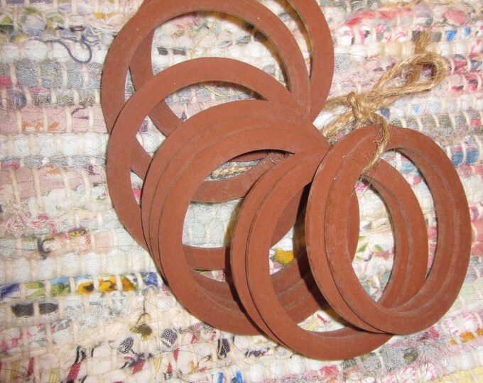 Vintage Red Rubber Canning Rings/ Seals/ Primitive/ Farmhouse - Etsy