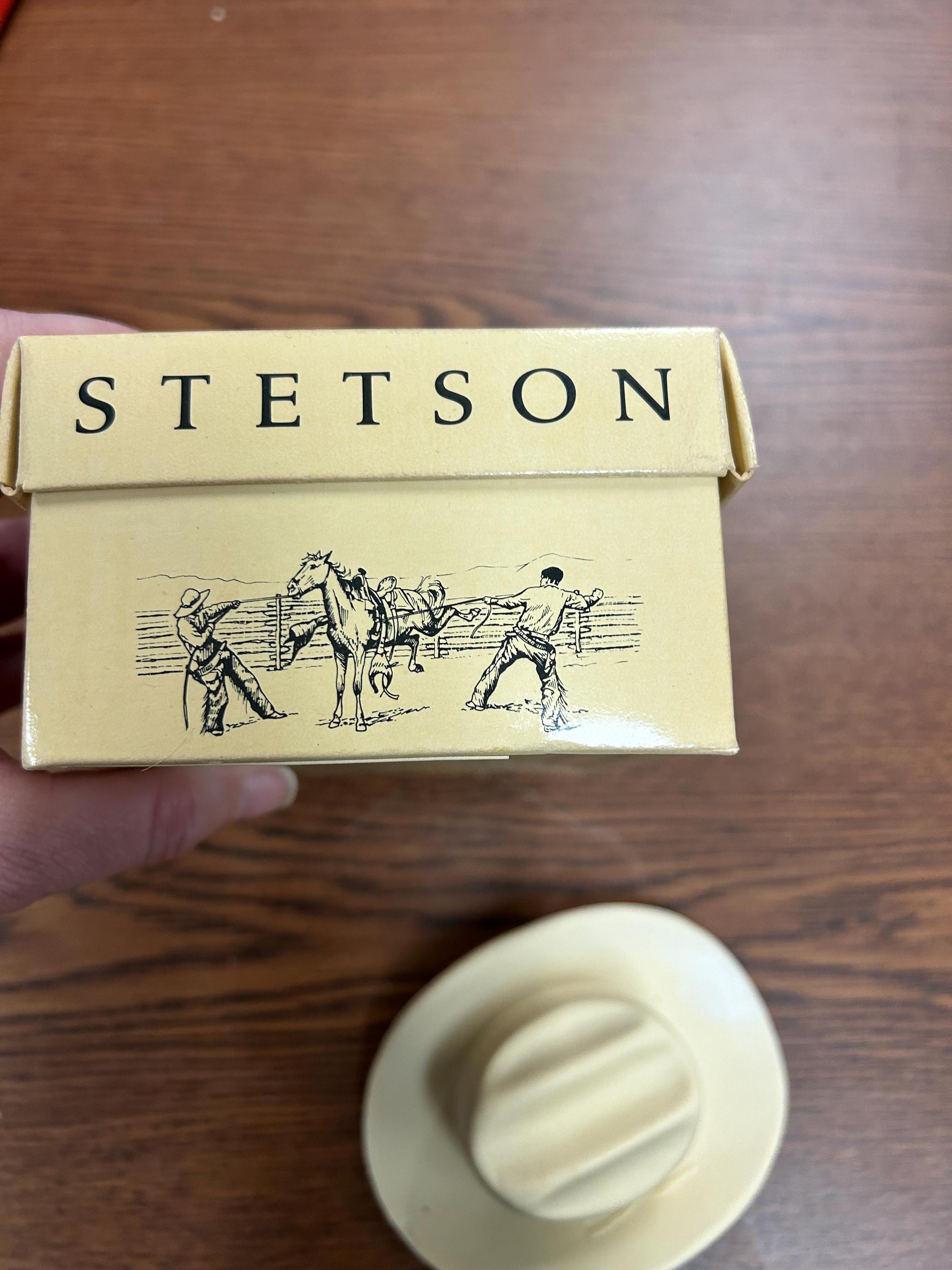 Vintage NOS Stetson Cowboy Hat Shaped Bar Soap - Etsy