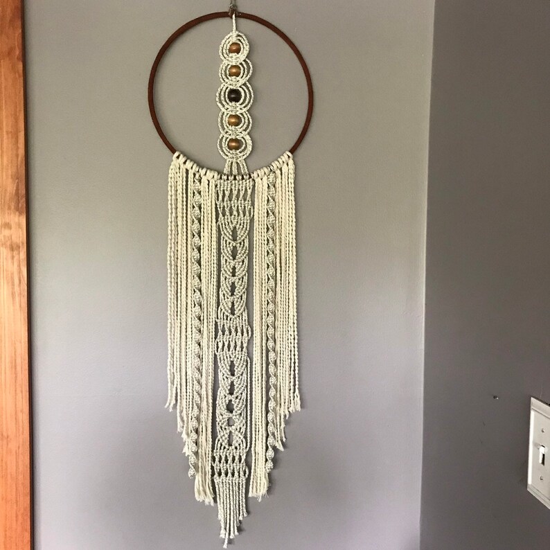 Macrame Round Wall Hanging - Etsy