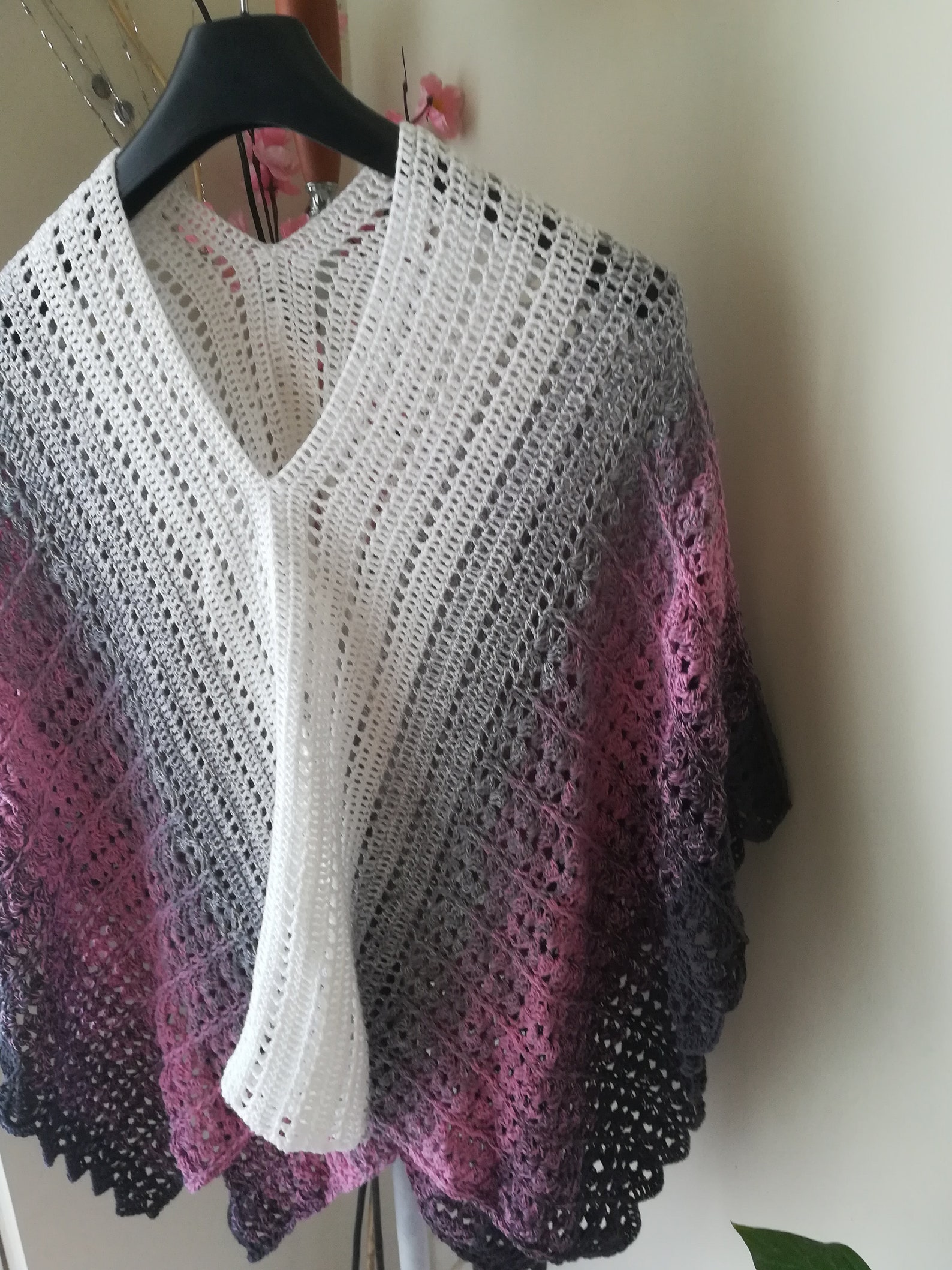 Fade Wings, Pdf Pattern for Begginer Friendly Crocheter, Summer Poncho ...