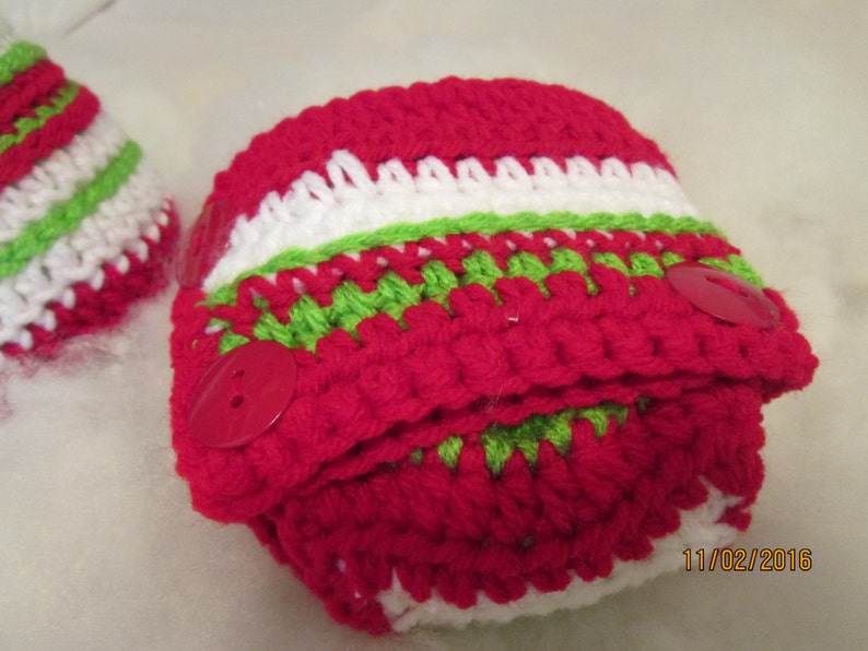 Christmas Ornament Hat and Diaper Cover - Etsy