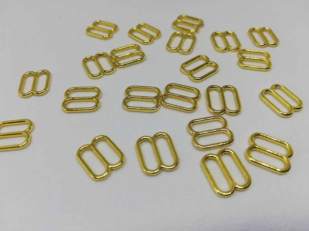 50/500 Pcs 1/3 8mm Gold Sliders Premium Jewelry - Etsy
