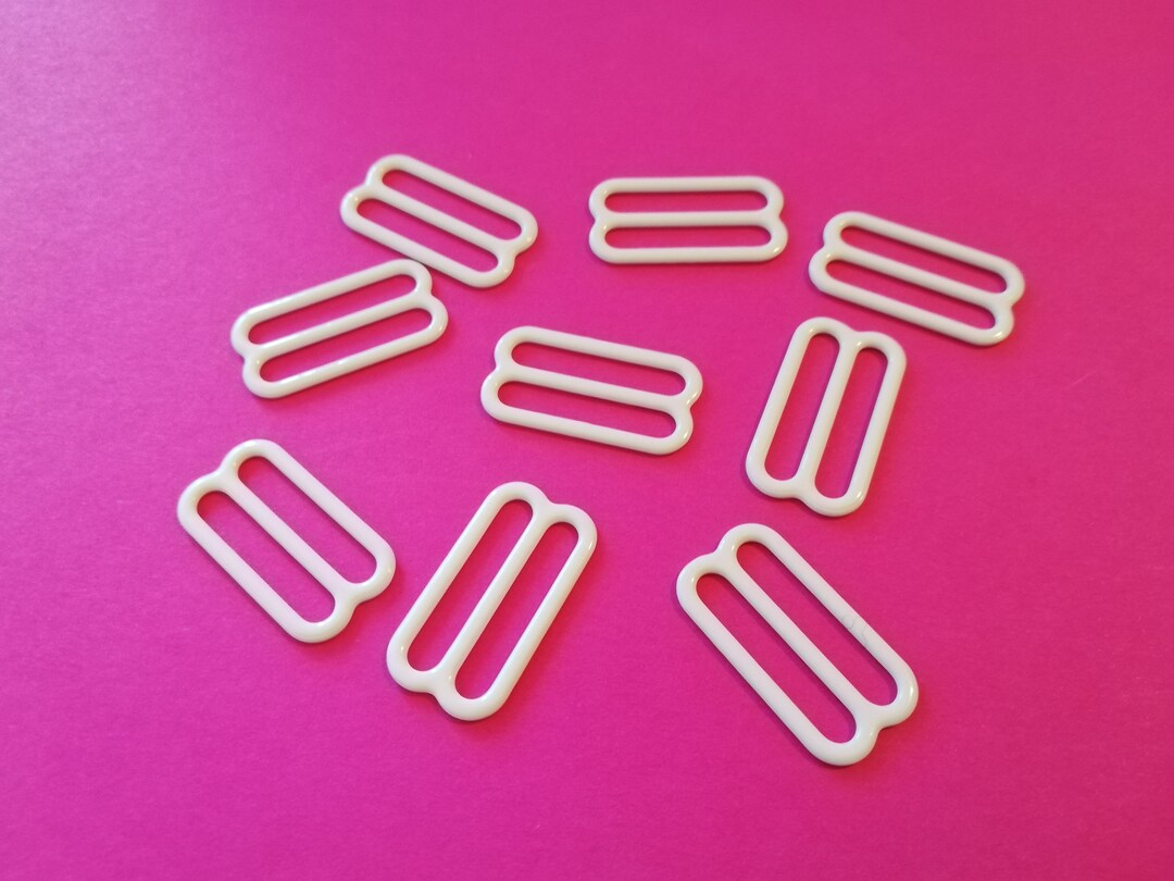 3/4"(20mm)-white Sliders,bra Strap Adjuster,making,lingerie Sewing ...