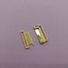 1piece- 1"(25mm) Gold Nickel Free Front Closing Bikini Clasp,clickers ...
