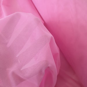 1 Yard Sheer Mesh Medium Weight Powernet 60" Wide Powernet Nylon Spandex Lingerie 4 Way Stretch ...