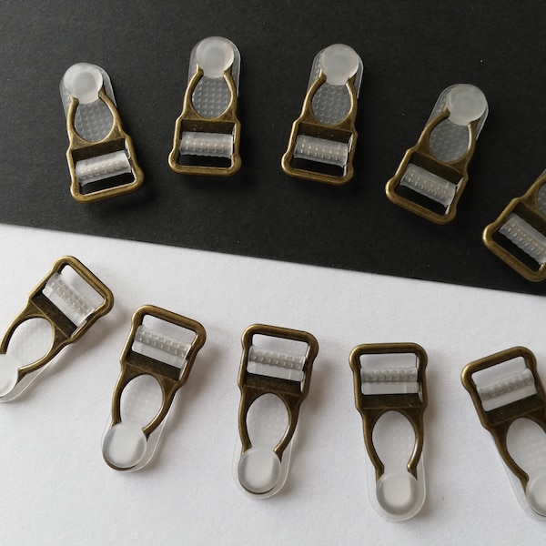 Antique Suspender Clips - Etsy