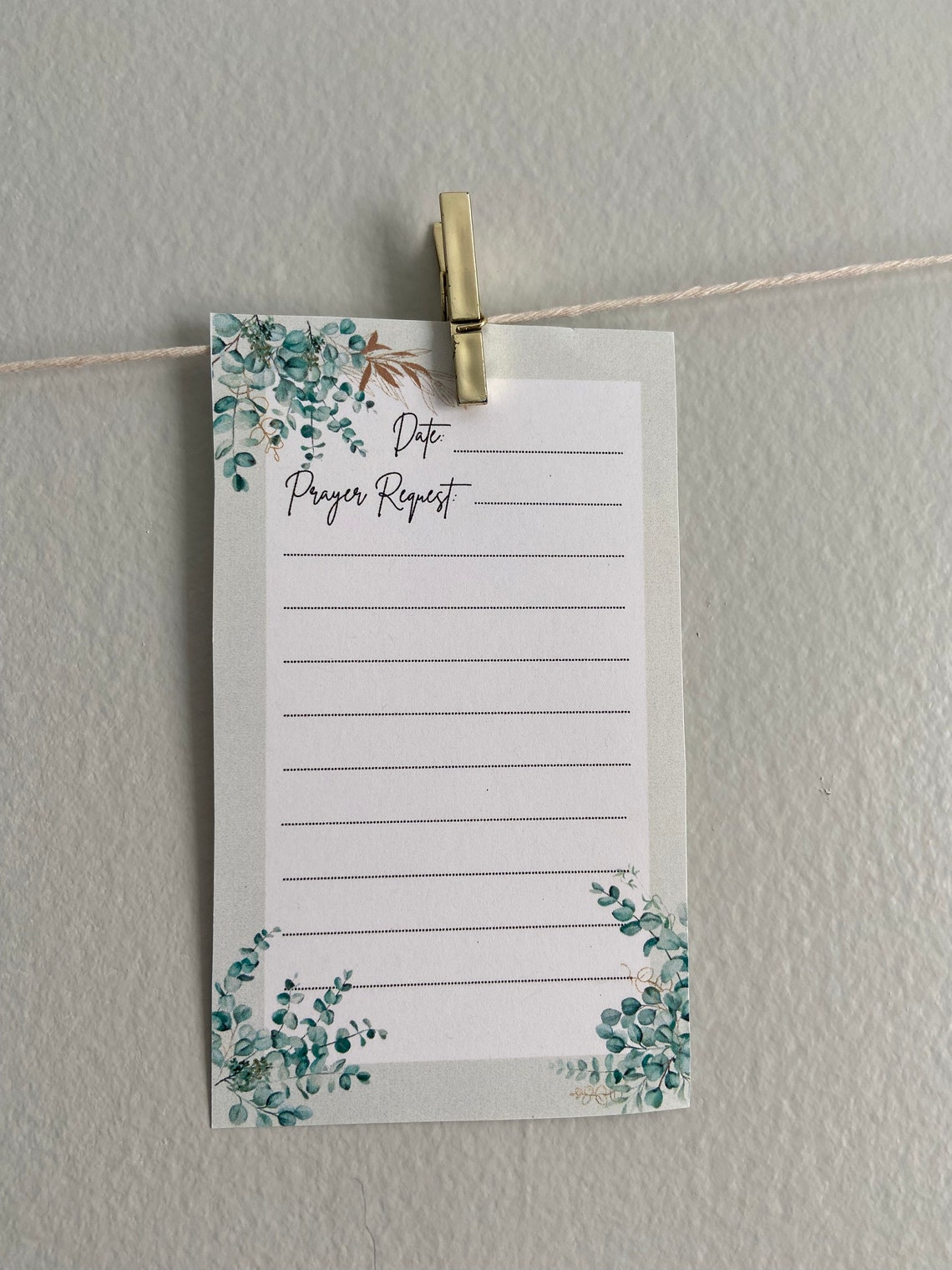 Prayer Cards: Kelly Design - Etsy